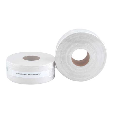 Toilet Roll Ecosoft Jumbo Green 2ply Hunter Industrials