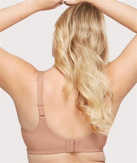 Glamorise Magiclift Natural Shape Support Wire Free Bra Cappuccino