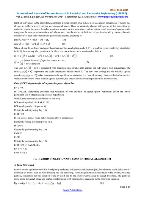 ps2o hybrid evolutionary conventional algorithm genetical swarm