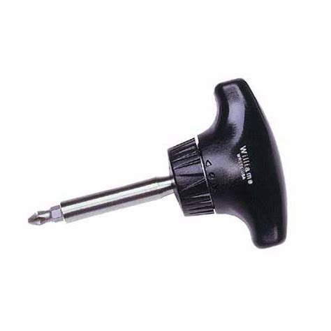 Williams Wrst1 2 Inch T Handle Ratcheting Screwdriver