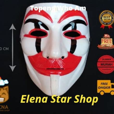 Jual Topeng Hacker Gold Dan Silver Shopee Indonesia