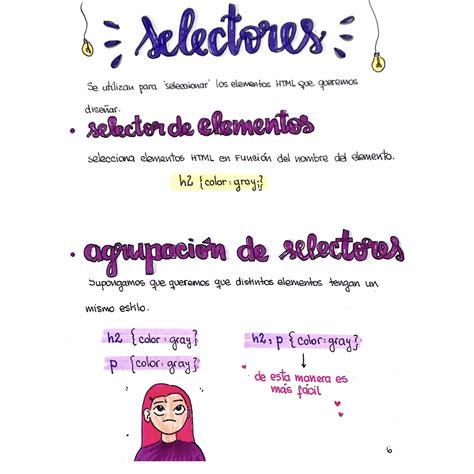 Selectores En Css Los Apuntes De Majo
