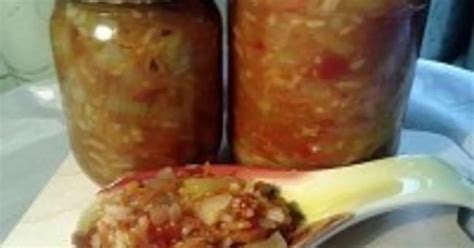 Салат заготовка с рисом и овощами рецепт автора Александр директор