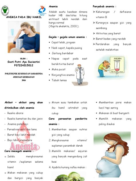 Leaflet Anemia Pdf