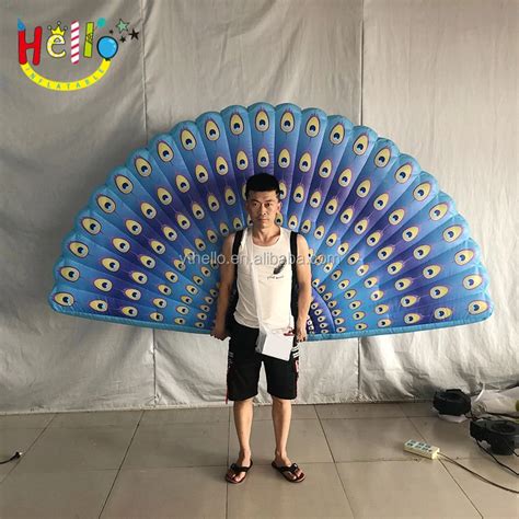 Parade Float Inflatable Peacock Costume Wing Brazil Rio Carnival