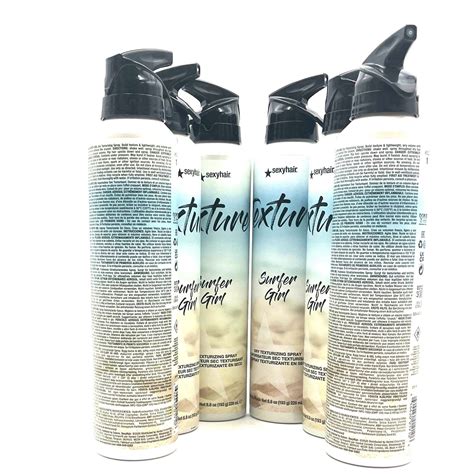 Sexyhair Texture Surfer Girl Dry Texturizing Spray 68 Oz 6 Pack
