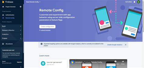 在你的 React 应用中使用 Firebase 远程配置rac React