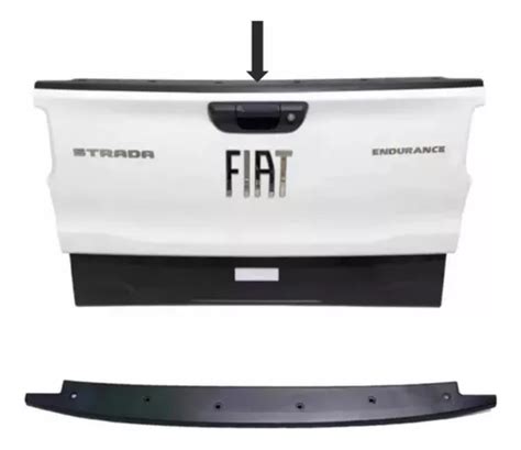 Moldura Tampa Traseira Fiat Strada Original Parcelamento Sem Juros
