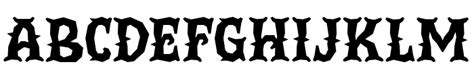 Dark Ghost Font Decorative Display Gothic Horror What Font Is