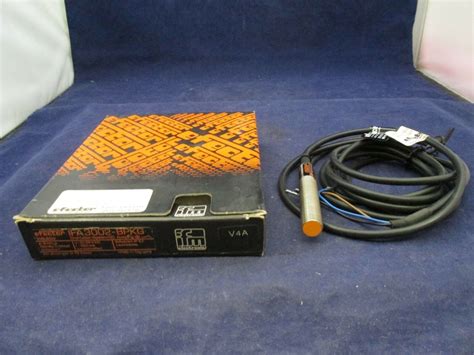 Ifm Efector Ifa3002 Bpkg Inductive Sensor New Process Industrial Surplus Corp