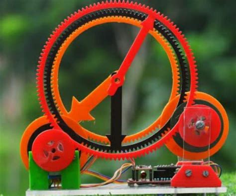 3d Printed Analog Clock 10 Steps With Pictures Instructables