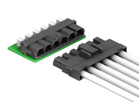 8920r Xxx X 1000mm Wire To Board Socket Wafer Connector Single Row
