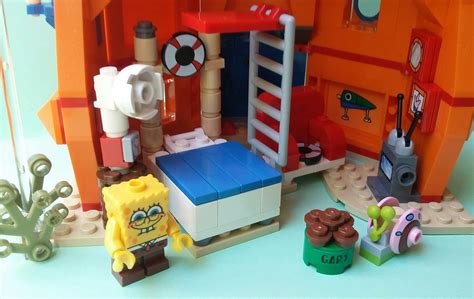 Lego Moc Spongebob Pineapple House Inside Legolas723 Flickr