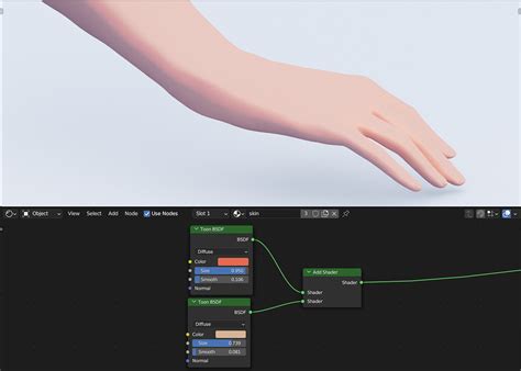 Npr Skin Shader Showcase Breakdown Finished Projects Blender