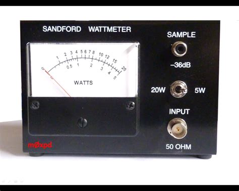 M0xpd S Shack Nasties Sandford Wattmeter