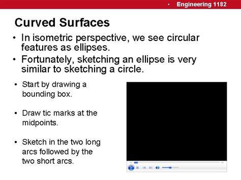 Engineering Curved Surfaces In Isometric Sketches Chapter