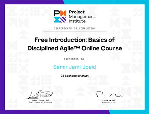 Eng Samir Jamil Jouaid On Linkedin Disciplinedagile Agile Pmp