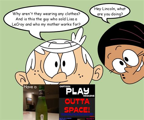 Lincoln Looking Through Bobbys Stash By Dev Catscratch On Deviantart