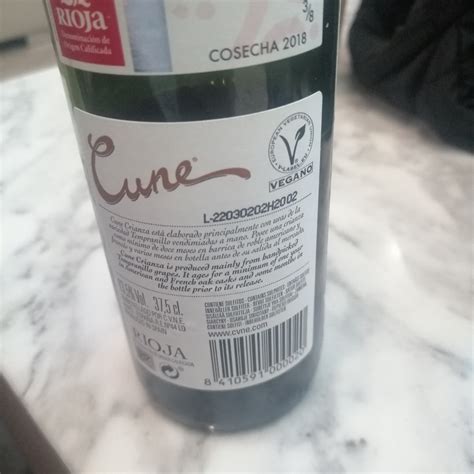 Cune Cune vino crianza de La Rioja Reviews | abillion