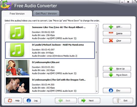 Free Wma Wav Mp Converter Main Window Musicchief Software Free Wma Wav Mp Converter Is A