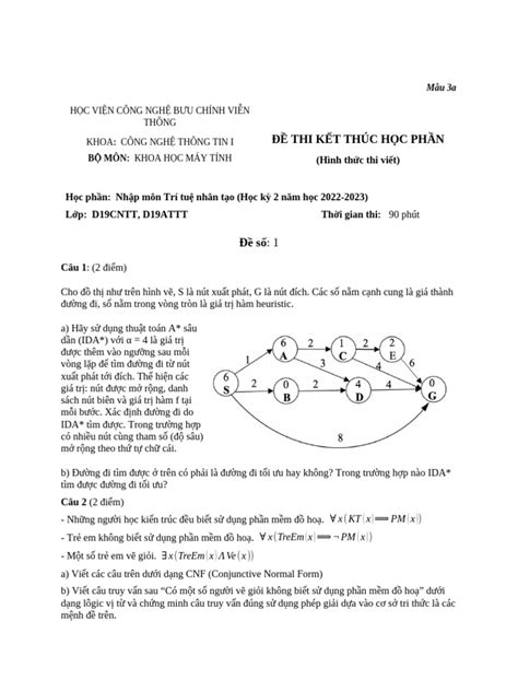 Ttnt Hk2 2022 2023 De 1 Pdf