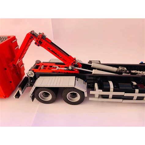Moc 51908 Hooklift Truck Technic By Daniels Creations Moc Factory