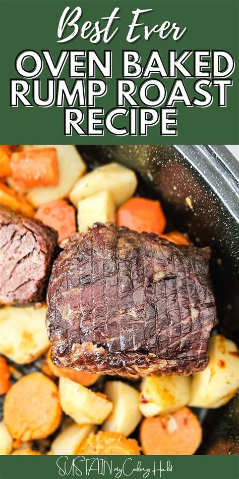 Best Ever Oven Baked Rump Roast Recipe Receta