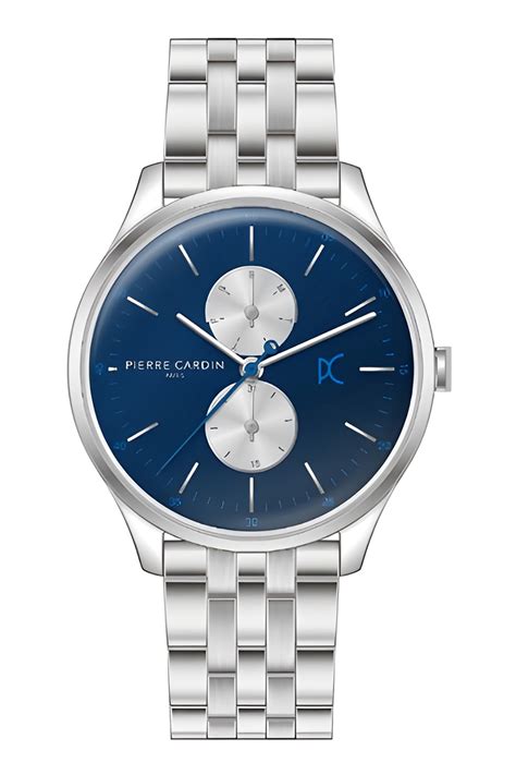 Pierre Cardin Часовник от неръждаема стомана Сребрист Emag Bg