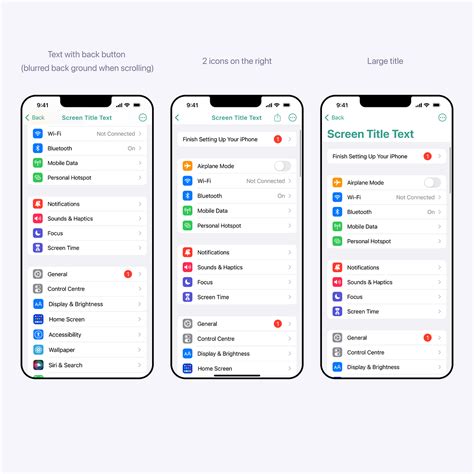 Master Ios Mobile Ui Design Header Bar By Anumod Ajith Medium