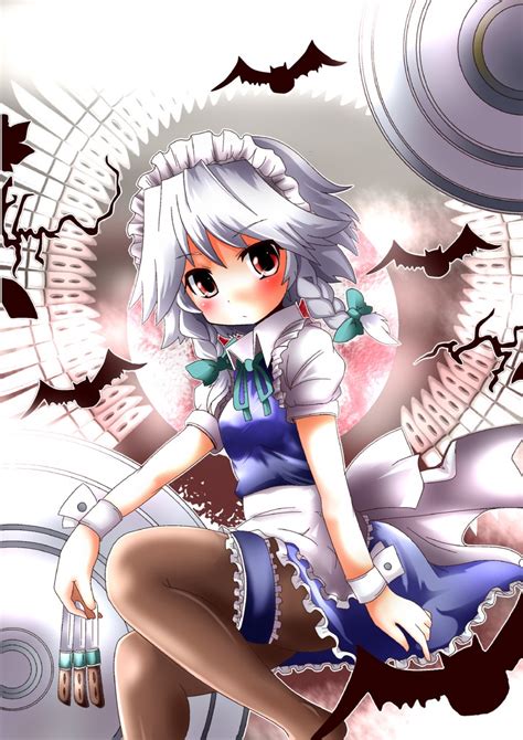 Izayoi Sakuya Touhou Drawn By Ishimori Sakana Danbooru