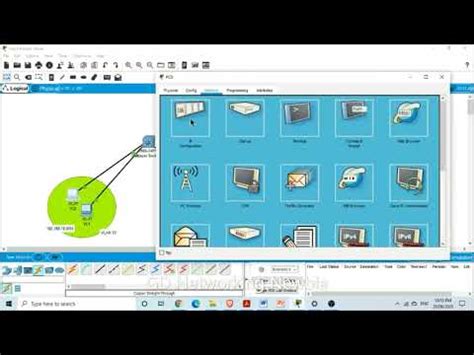 Inter VLAN Routing On A Layer Multilayer Switch Using Packet Tracer