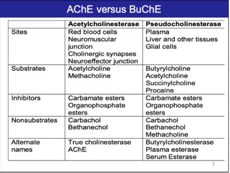 3 Cholinesterase Inhibitors Flashcards Quizlet