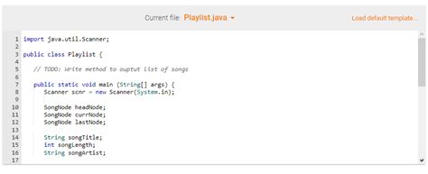 solved given main complete the songnode class to include