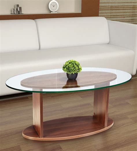 Glass Top Oval Coffee Tables Baker Glass Top Oval Coffee Table The Local Vault A Wide