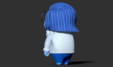 3d File Sadness Inside Out 2 Fanart 😡 ・3d Print Design To Download・cults