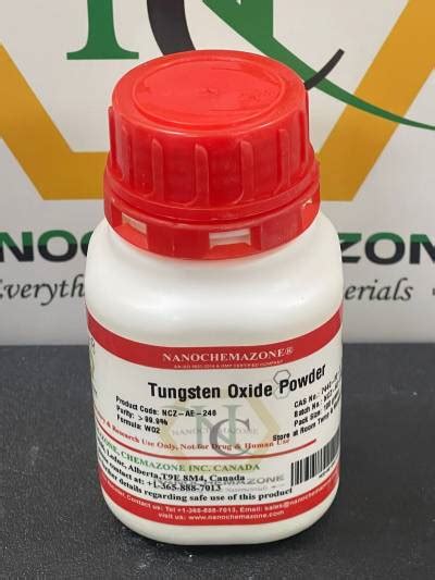 Tungsten Oxide Powder Nanochemazone Cas 7440 33 7