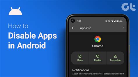 How To Disable Apps In Android Disable System Apps Guiding Tech