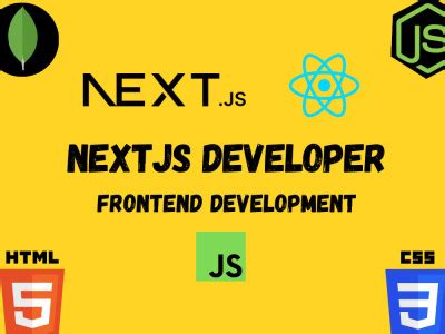 React JS Next JS React Developer Front End Developer Upwork