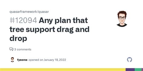Any Plan That Tree Support Drag And Drop · Issue 12094
