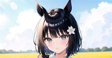 Ai 黒色短髪ウマ娘 日向あすかのイラスト Pixiv