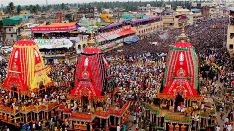ઓડિશામાં પુરીની રથયાત્રા સૌથી પ્રસિદ્ધ છે પુરાણોમાં જગન્નાથ પુરીને