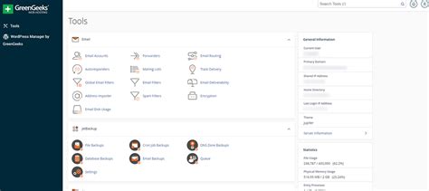 What Is CPanel GreenGeeks