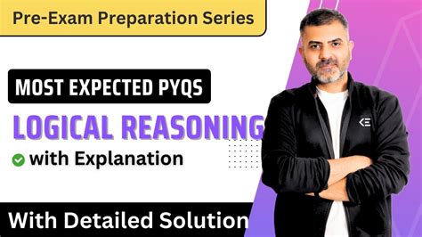 Logical Reasoning Most Expected Pyqs In Jan 2025 Ugc Net Exam Youtube
