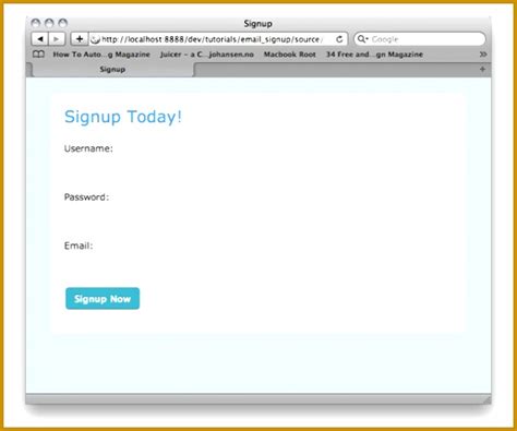 4 Php Registration Form Template Fabtemplatez