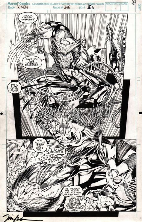 Uncanny X Men 275 Pg6 By Jim Lee And Scott Williams Comic Art Jim Lee