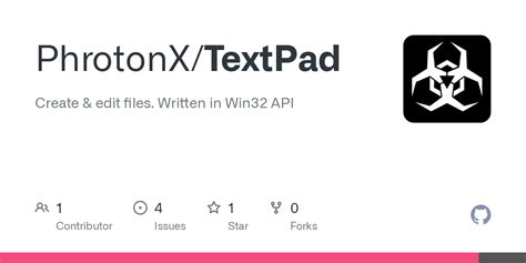 Github Phrotonxtextpad Create And Edit Files Written In Win32 Api