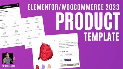 How To Build The Single Product Woocommerce Template 2023 Elementor