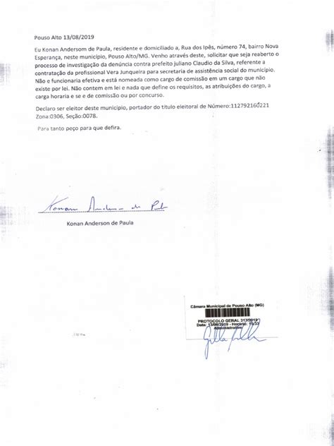 01 Denúncia Modelo Pdf