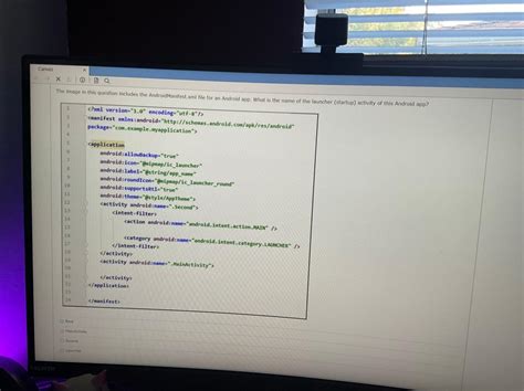 Solved Cmanifest Xolns Android Schemas Android Chegg
