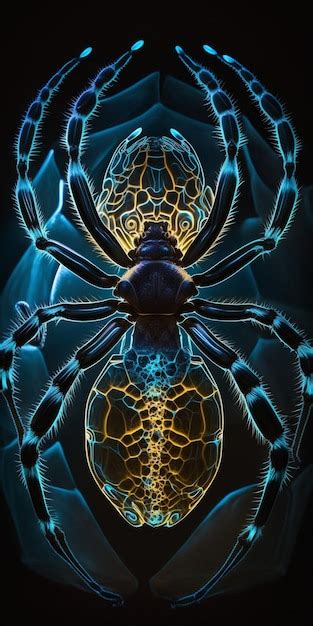 Premium AI Image A Close Up Of Spider Generative Ai